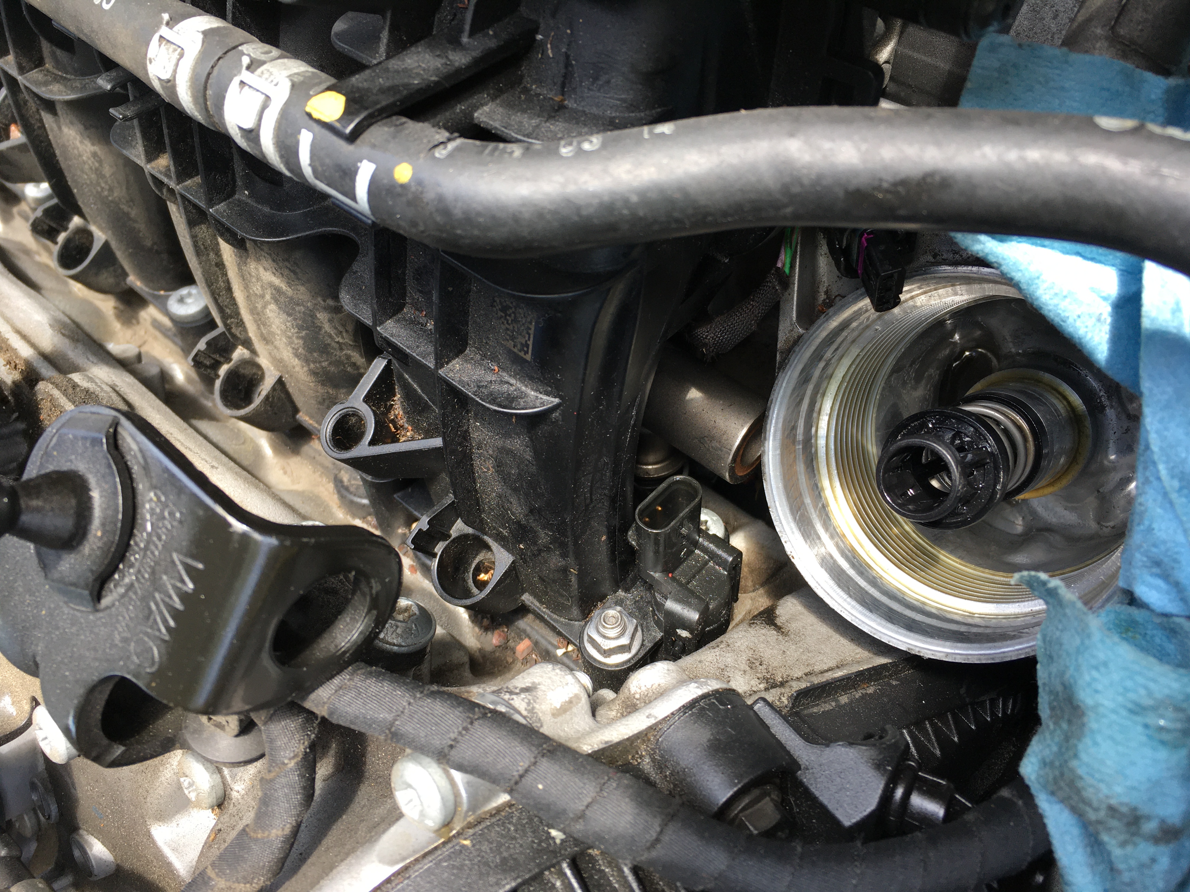 Hard to pull intake manifold runner position sensor with 2 clips GTI ...